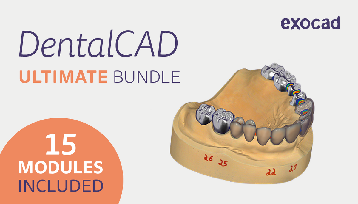 Licence Ultimate Bundle Exocad DentalCAD – DAOS DENTAL SAS