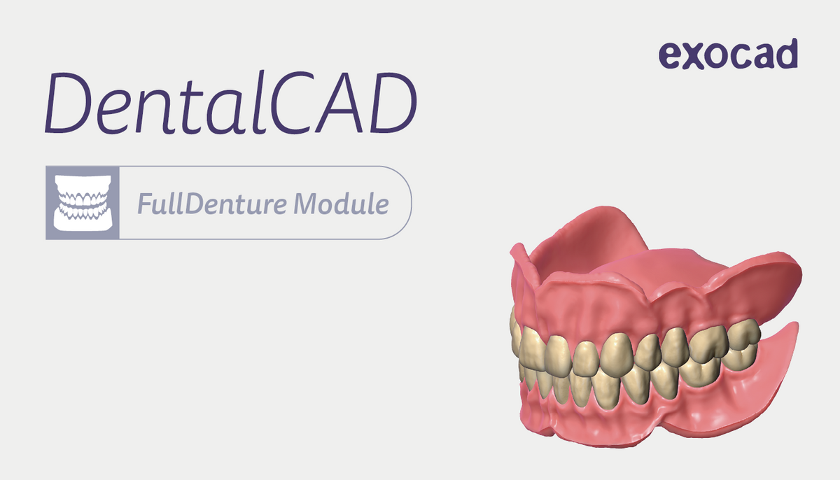 Module Full denture Exocad DentalCAD – DAOS DENTAL SAS
