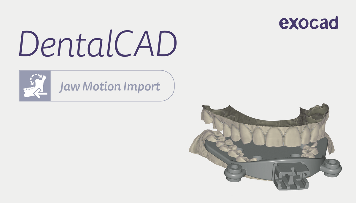 Module Jaw Motion Import Exocad DentalCAD – DAOS DENTAL SAS
