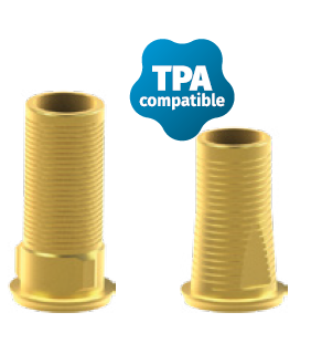 Embase en titane Ti-Base rotationnelle compatible Nobel Biocare™ Bråne ...